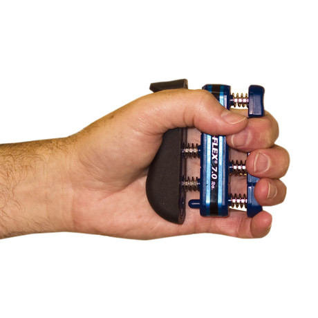 Digi-Flex hand/finger exercise system, kéz/ujj erősítő, kék, erősség: 3 ...