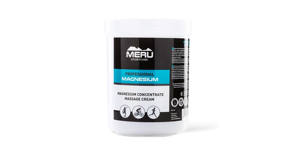 Meru - MAGNE - magnézium krém és testápoló - 1000 ml