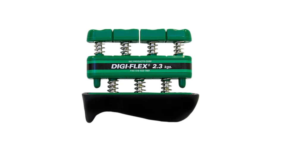 Digi-Flex hand/finger exercise system, kéz/ujj erősítő, zöld, erősség ...