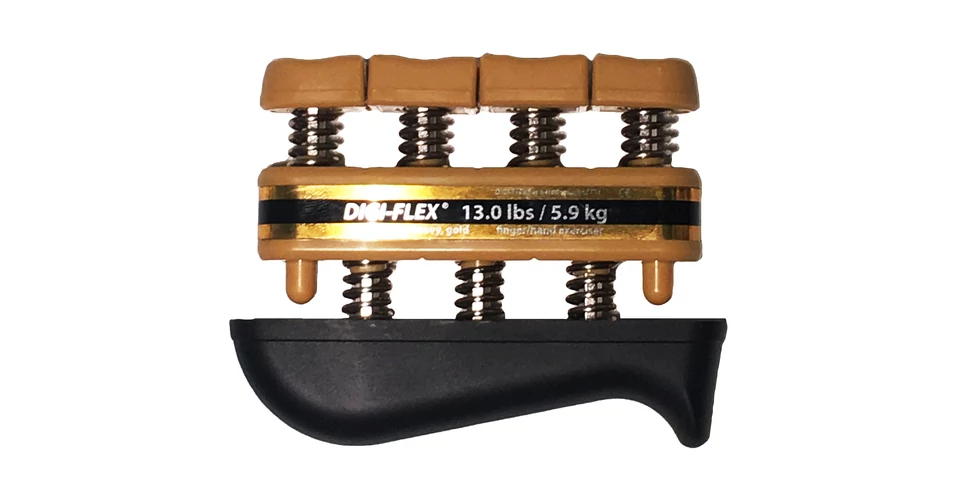 Digi-Flex hand/finger exercise system, kéz/ujj erősítő, arany, erősség ...